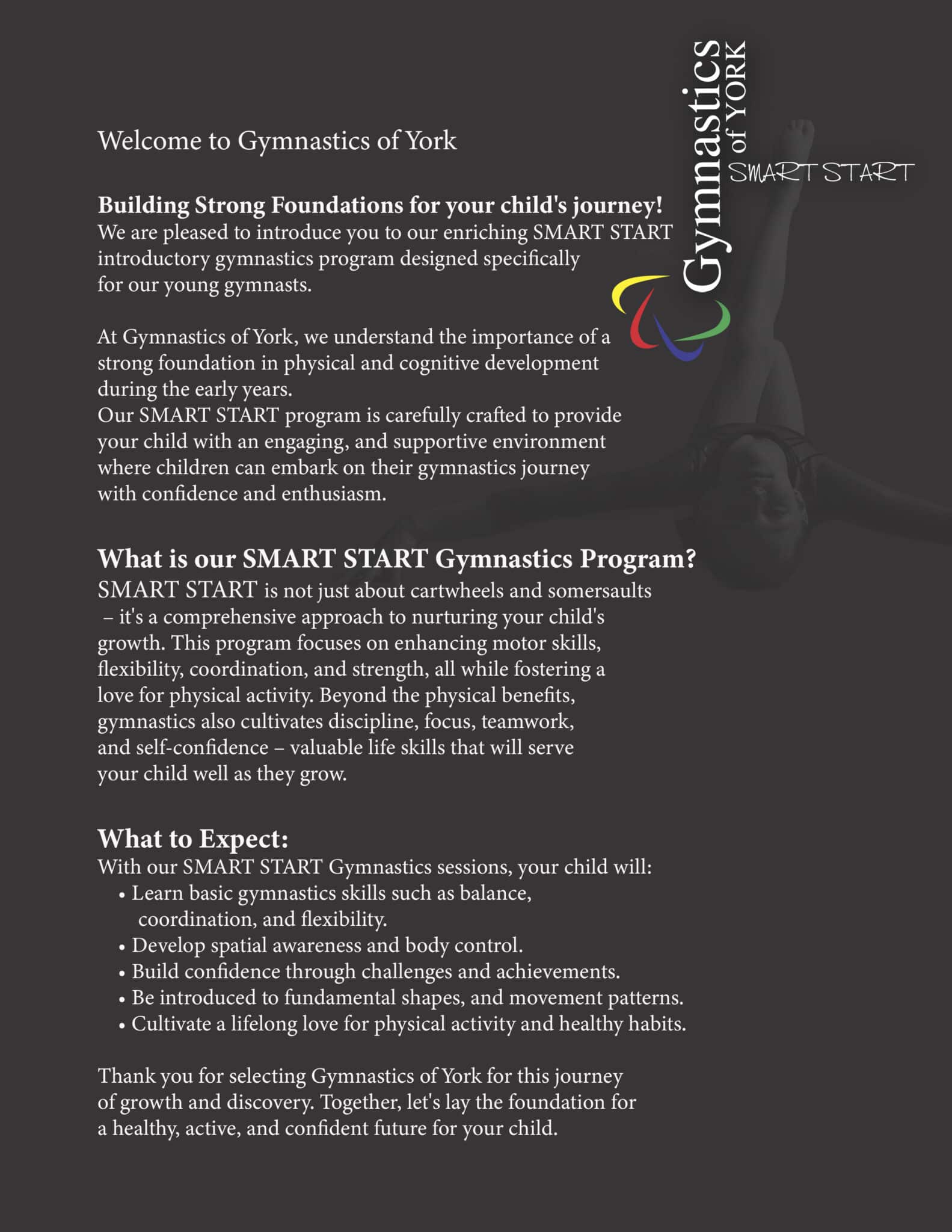 SMART START - Gymnastics of York